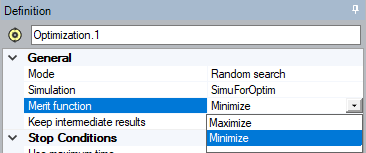 Defining the Random Search Optimization