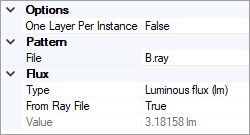 Creating a Speos Pattern