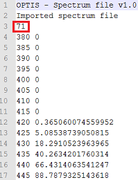 Creating Spectrum Files