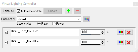 Understanding the Virtual Lighting Controller Parameters