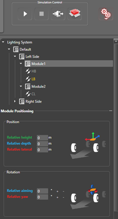 Modifying the Module Position in the Editor