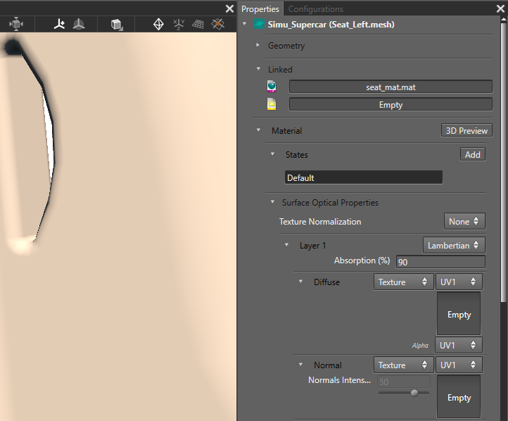 Applying Textures to a Material Part