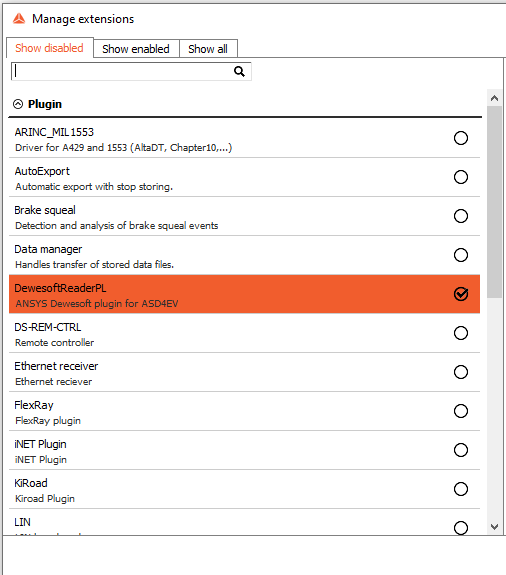 Installing DewesoftX and its Plugin