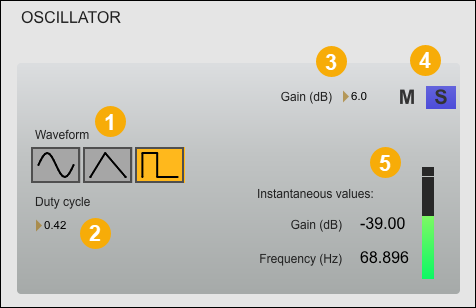 Configuring an Oscillator