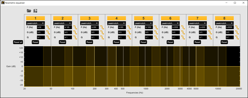 Configuring Adaptive Parametric Equalization