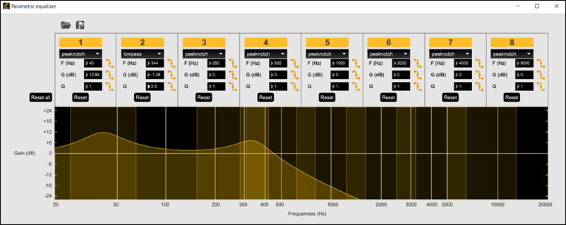 Configuring Adaptive Parametric Equalization
