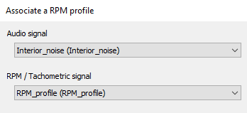 Associating an RPM Profile with a Signal