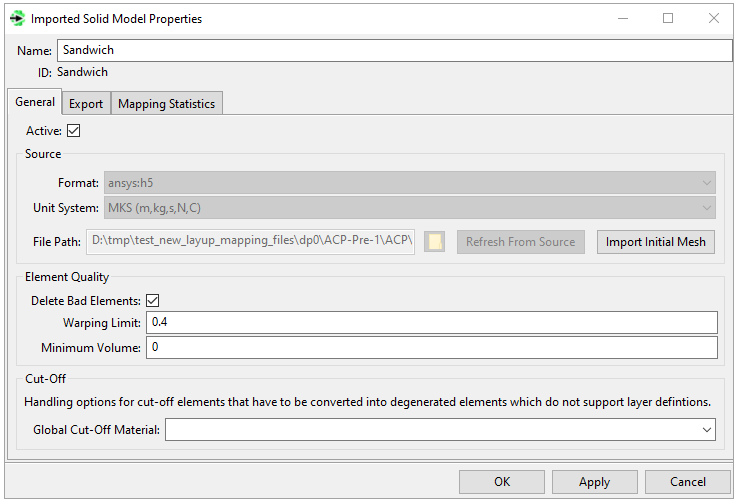 2.1.16.2. Imported Solid Model