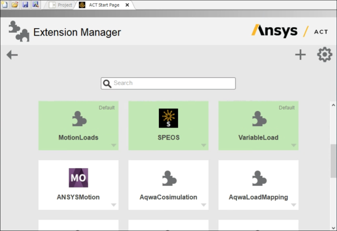 Using the Graphic-Based Extension Manager
