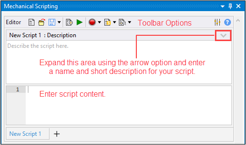 Working with the Editor