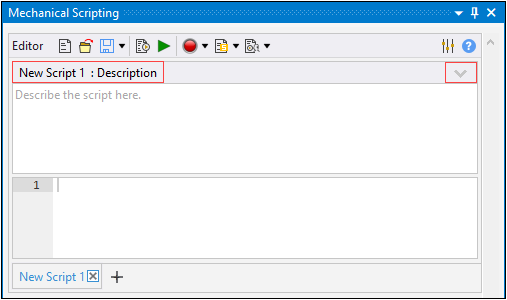 Working with the Editor