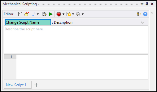 Working with the Editor