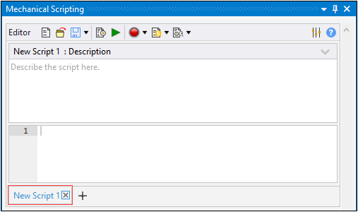 Working with the Editor