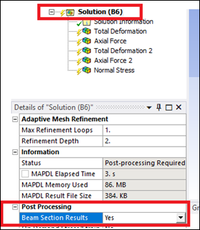 Accessing Contour Results for Beams