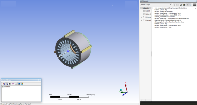 Creating Section Planes