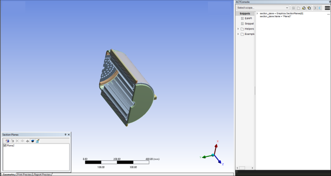 Creating Section Planes