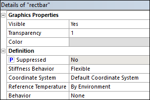 Details View Parameters