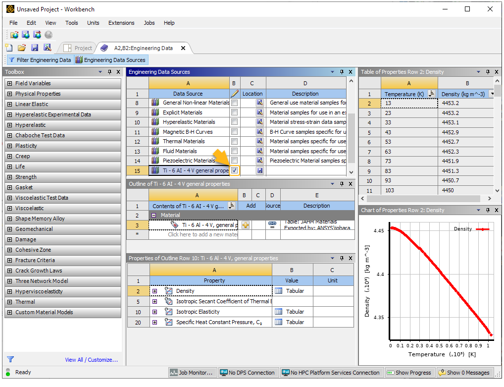 6.3. Using JAHM Temperature-Dependent Material Data in AM Simulation