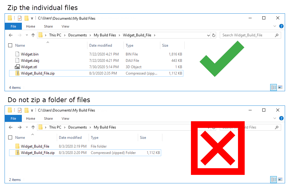 1.4. Importing a Build File 1.4. Importing a Build File