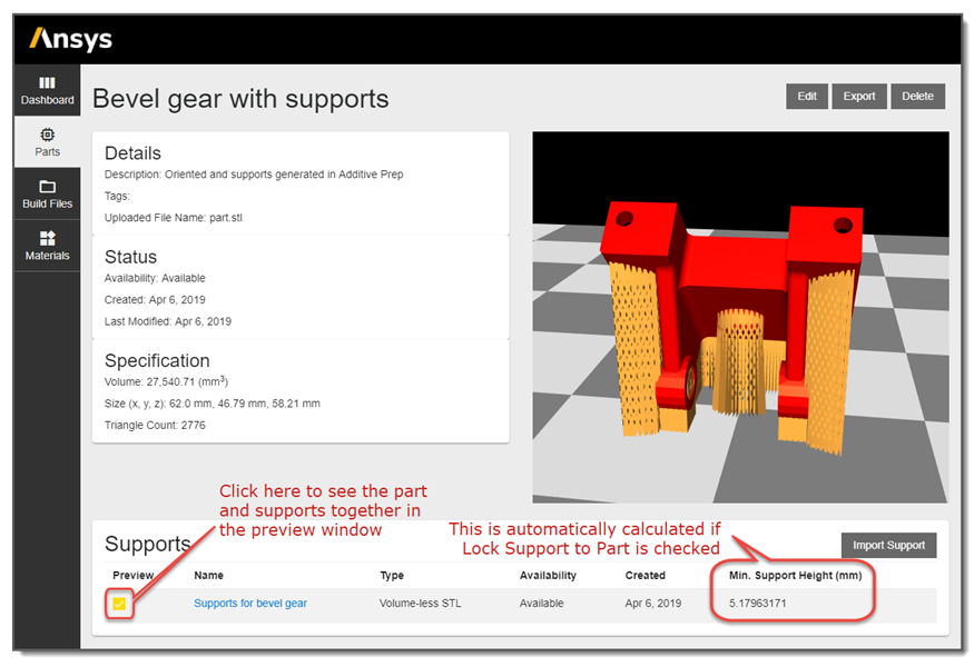 1.3. Importing Supports