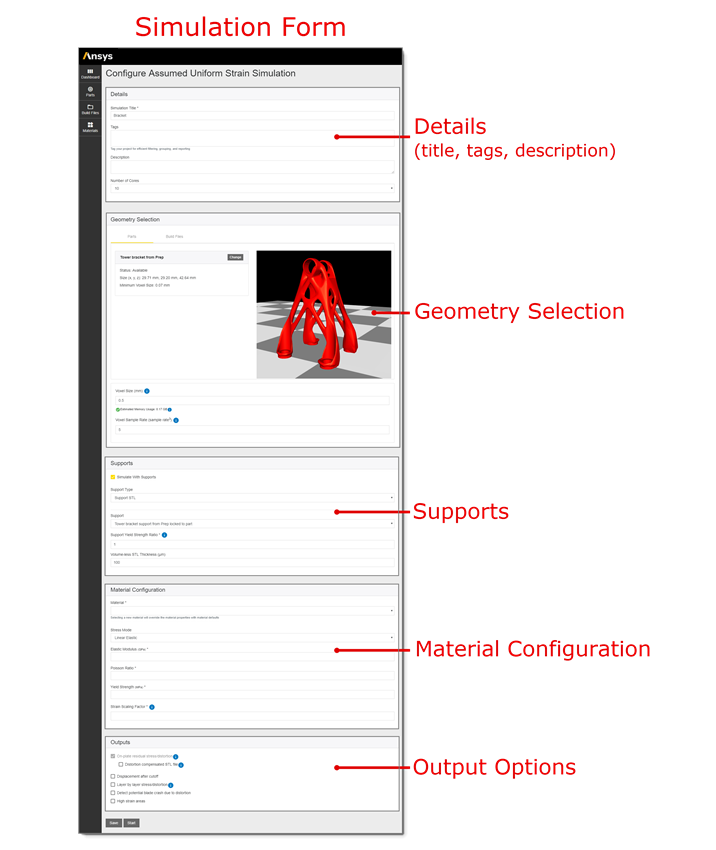 Chapter 2: Set Up a Simulation - Assumed Strain