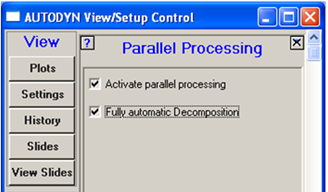 4.5. Fully Automatic Decomposition for Euler/Unstructured