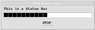 6.4. Creating and Maintaining a Status Bar from a Macro