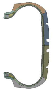3.1. Create the 2D Geometry for a Tire Cross-Section