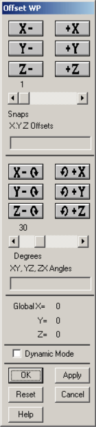Offset Working Plane