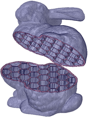 Shelling and Adding Infill Using Basic Shapes