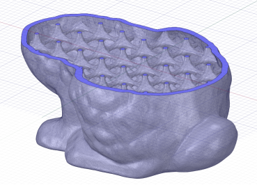 Shelling and Adding Infill Using Basic Shapes