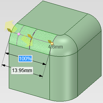 Converting to and Editing a Variable Radius Round
