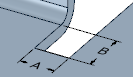 Changing an Edge Relief Type and Dimensions