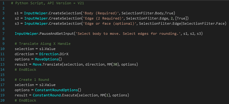 Using the DiscoveryInputHelper