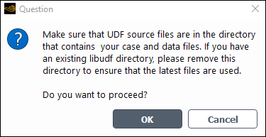 5.2. Compiling a UDF Using the GUI