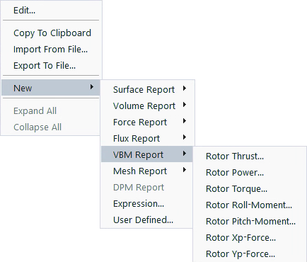 18.8. VBM Monitoring and Report Definition