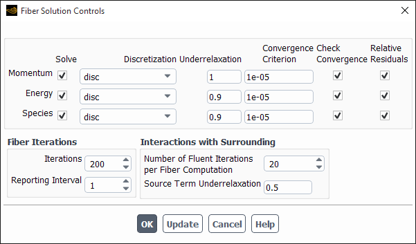 34.8. Fiber Model Solution Controls