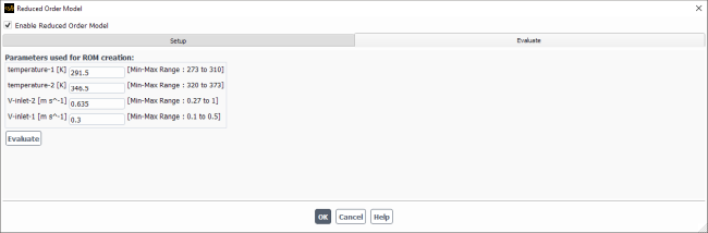 35.2. Reduced Order Model (ROM) Evaluation in Fluent