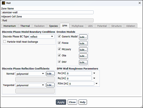 24.4. Setting Boundary Conditions for the Discrete Phase