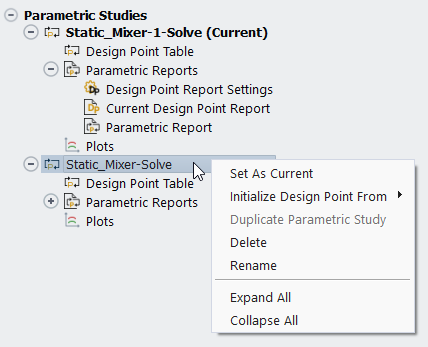46.5. Using the Outline View for Parametric Studies