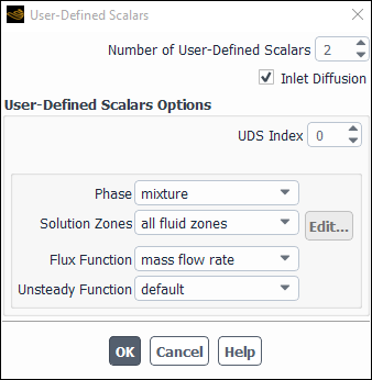 9.1. User-Defined Scalar (UDS) Transport Equations