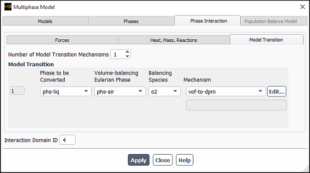 26.3. Setting Up the VOF Model