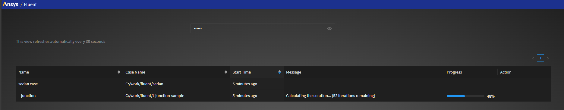 47.2. Getting Started With Ansys Fluent's Web Interface