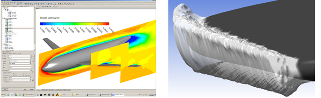 2.11. Post Processing with Viewmerical and CFD-Post from Fluent Icing