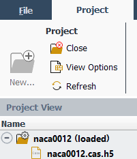 2.7. Creating or Loading a Fluent Icing Simulation