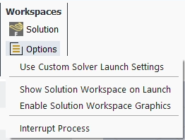 3.5. Fluent Aero Graphical User Interface