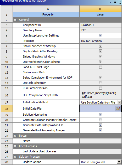 2.1. Importing Fluent Files in Workbench