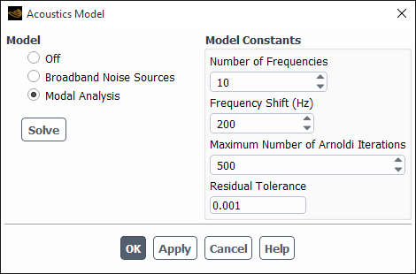 13.1. Modal Analysis