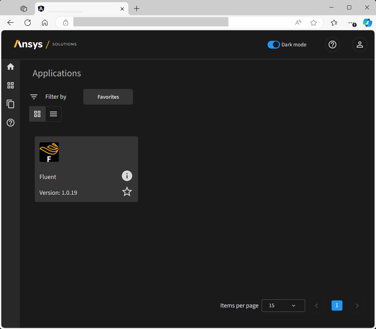 39.3. Accessing the Fluent Web Interface Through the Ansys App Portal
