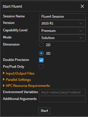39.3. Accessing the Fluent Web Interface Through the Ansys App Portal